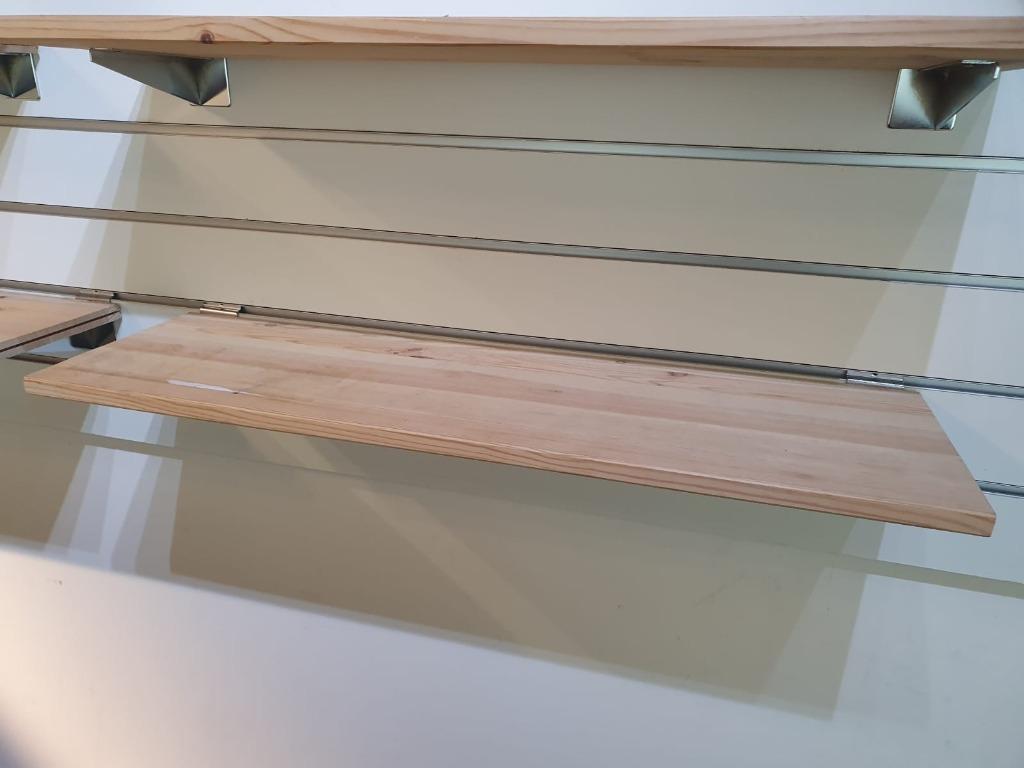 Wall Mounted Wooden Display Racks, Furniture & Home Living, Furniture ...