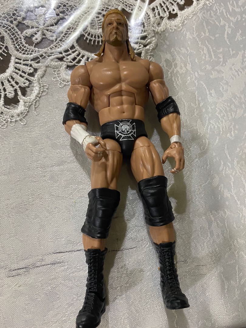 WWE Figure Triple HHH, Hobbies & Toys, Toys & Games on Carousell