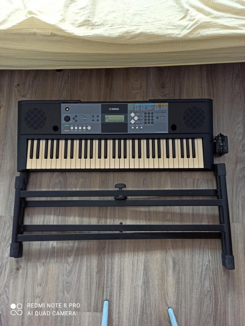 YAMAHA PSR E233 Keyboard with Stand, Hobbies & Toys, Music & Media ...