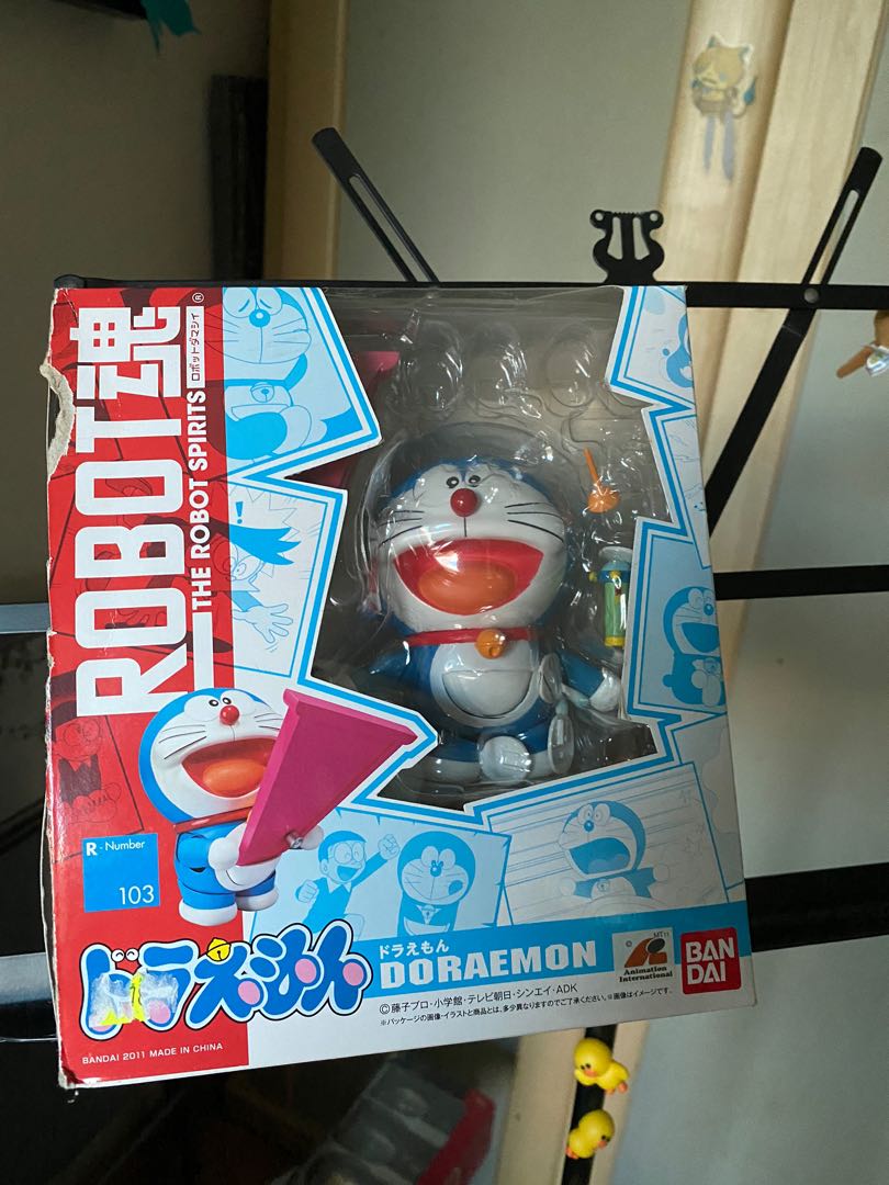 多啦A 夢 Ban Dai Doraemon robot 魂, 興趣及遊戲, 玩具 & 遊戲類 - Carousell