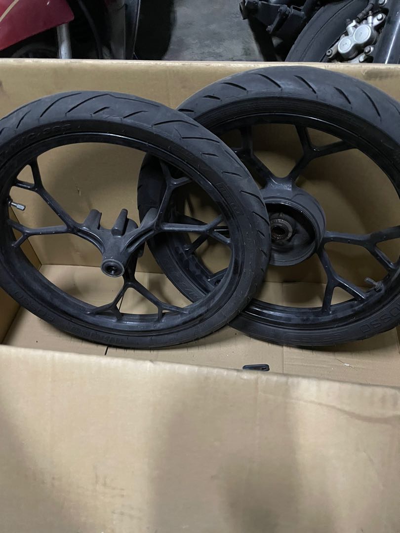 Aerox Extero Rim, Motorcycles, Motorcycle Accessories on Carousell
