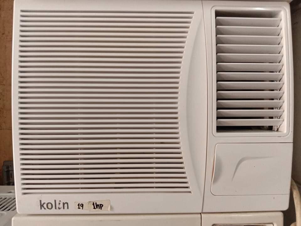 AIRCON KOLIN 1 HP Slightly Used, TV & Home Appliances, Air Conditioning ...