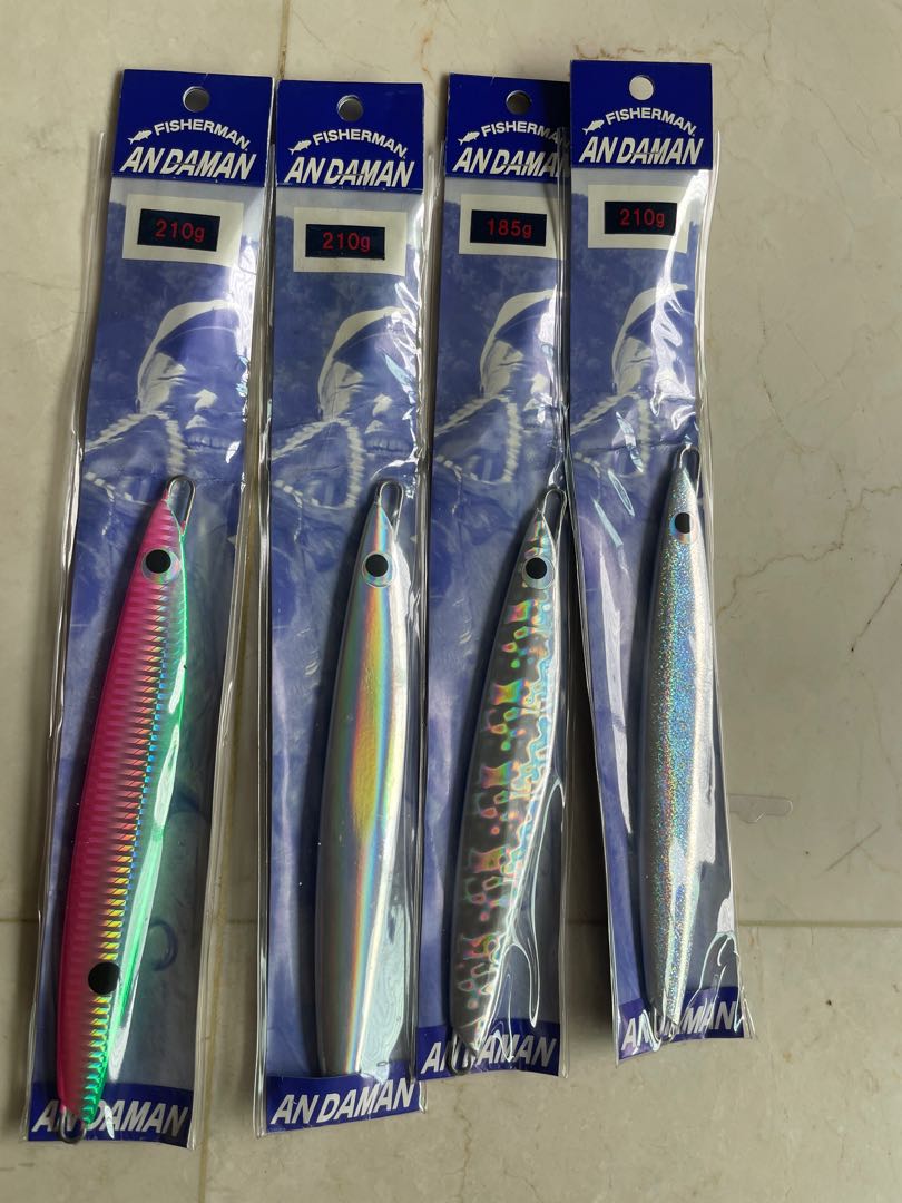 Andaman jigs, Sports Equipment, Fishing on Carousell