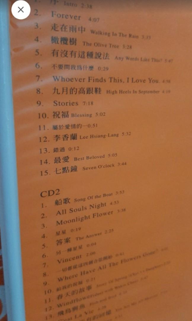 黃耀明 Anthony Wong Yiu Ming Concert Karaoke 2VCD/Fong Fei Fei 3DVD album ...