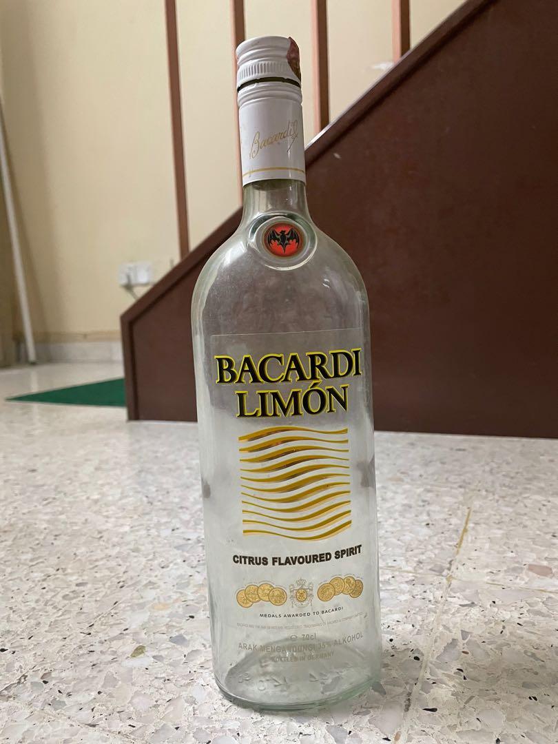 Bacardi Limon 70cl Spirit bottle, Hobbies & Toys, Collectibles & Memorabilia, Vintage ...