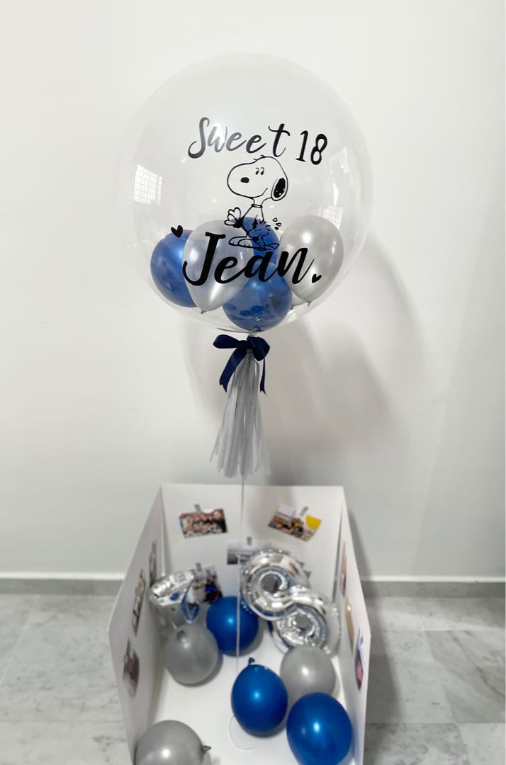 Balloon surprise box, Hobbies & Toys, Stationery & Craft, Occasions ...