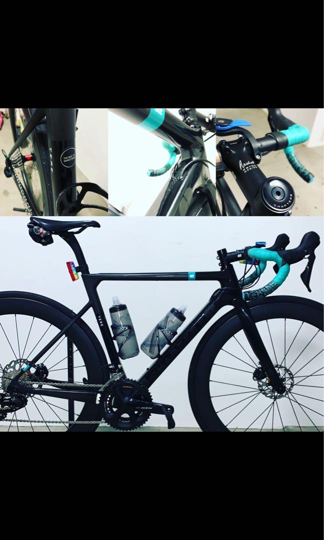Chapter2 Tere Disc Matt Black Road bike Size XS Chapter 2, Sports ...