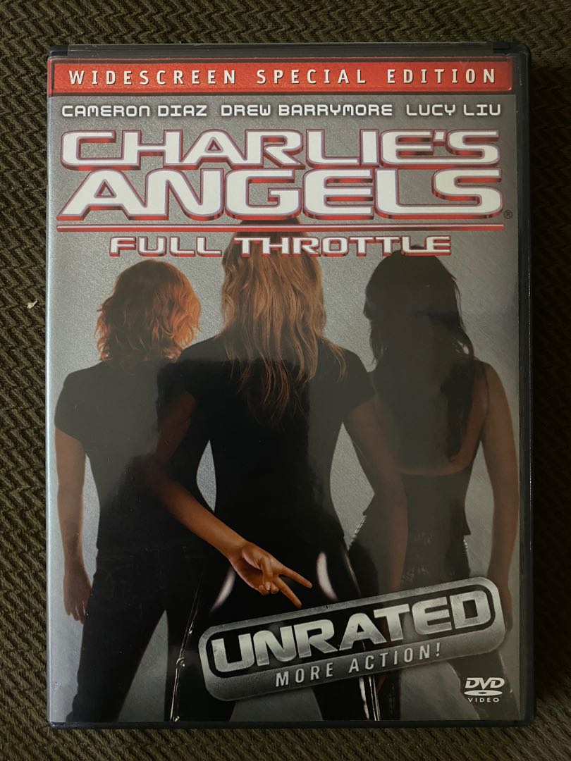 Charlie's Angels: Full Throttle (Unrated Widescreen Edition), Hobbies & Toys, Music & Media, CDs ...