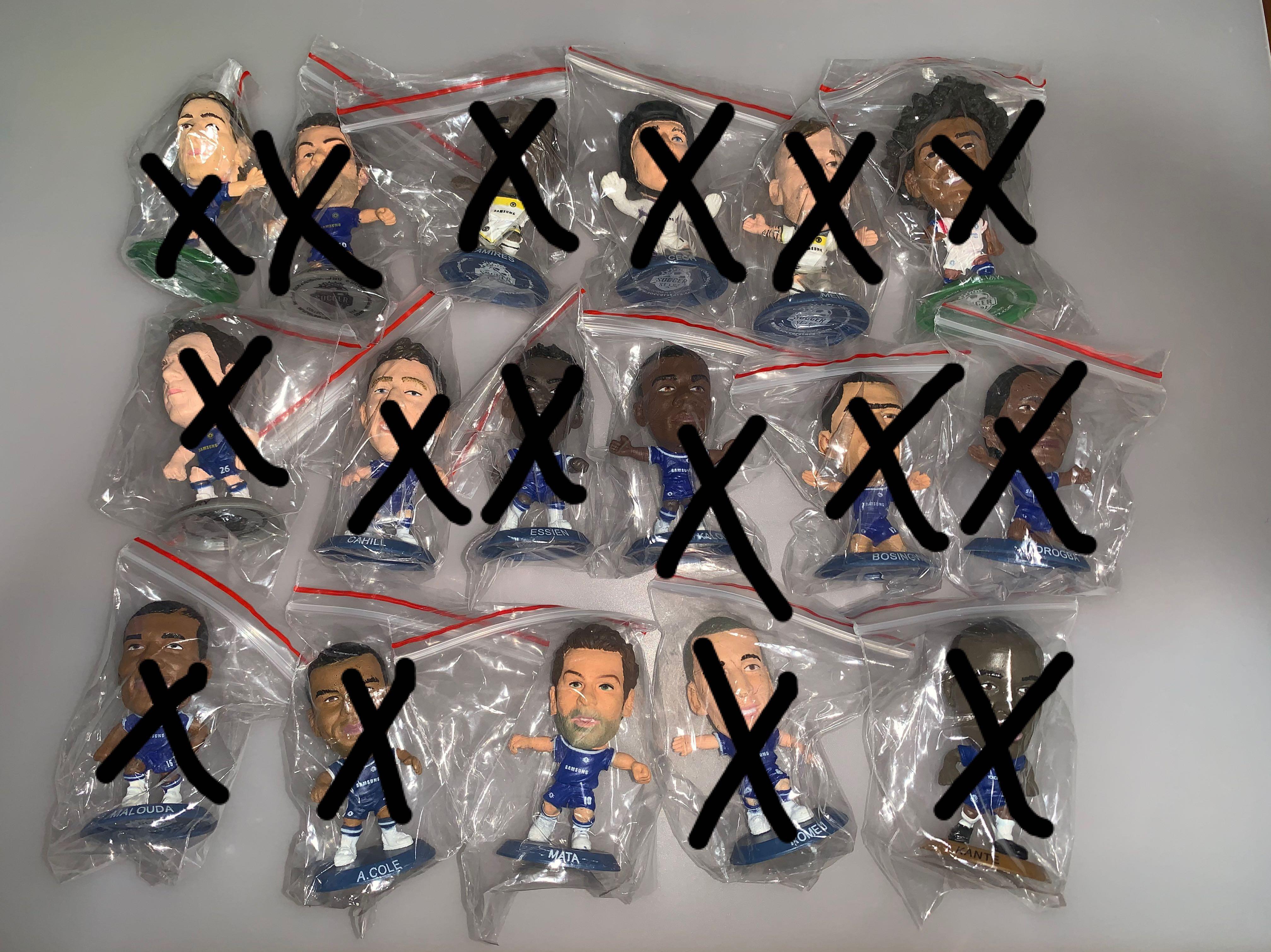 Chelsea Soccerstarz Microstar Corinthian football soccer figure ...