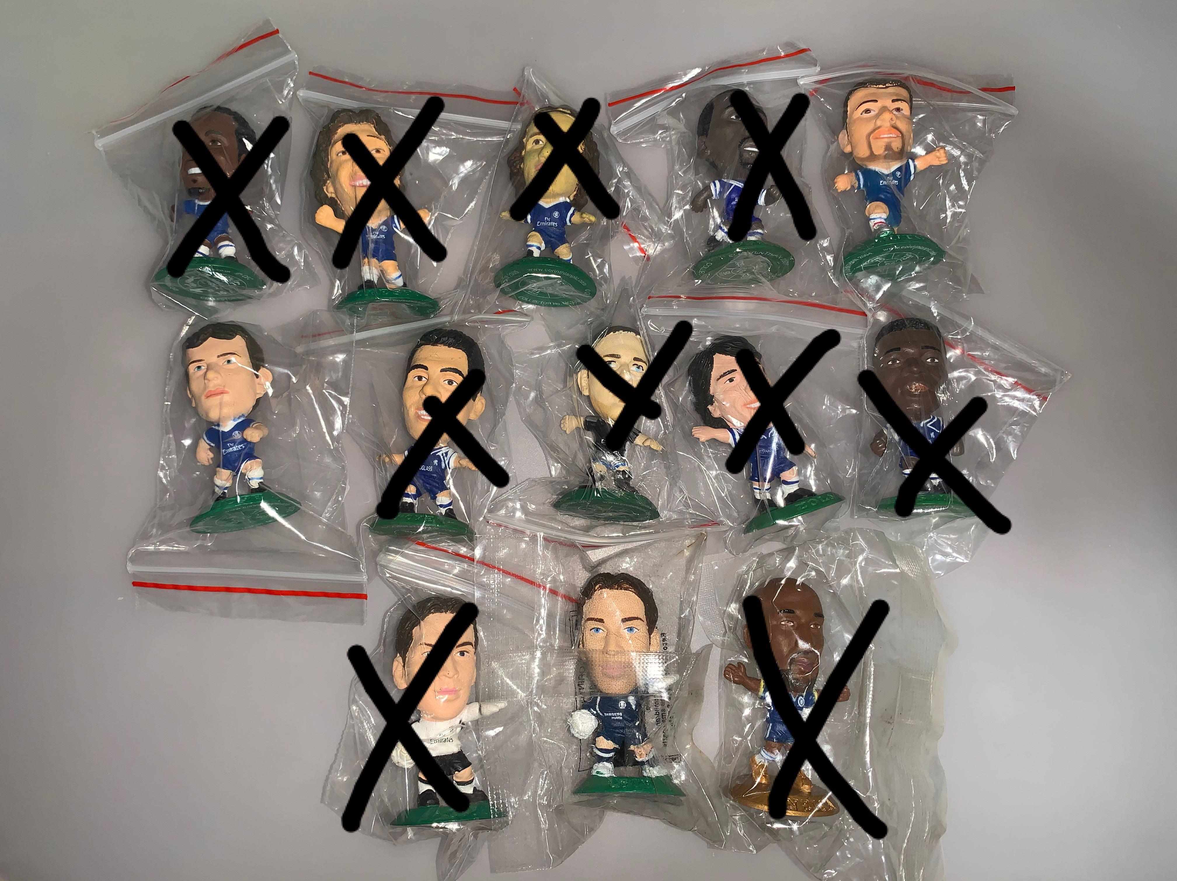 Chelsea Soccerstarz Microstar Corinthian football soccer figure ...