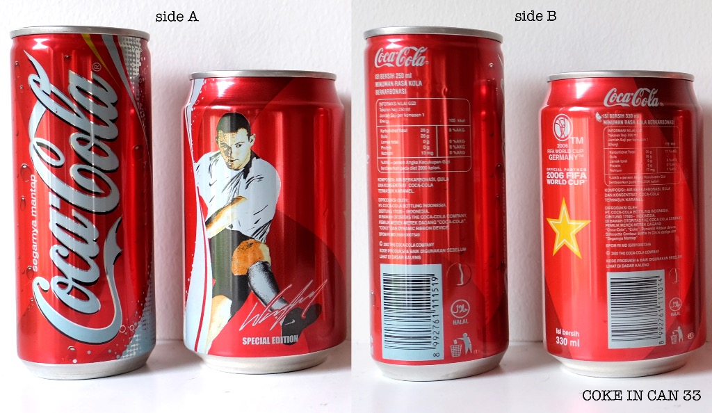Coca Cola Coke Tin Can Indonesia set, Hobbies & Toys, Memorabilia ...