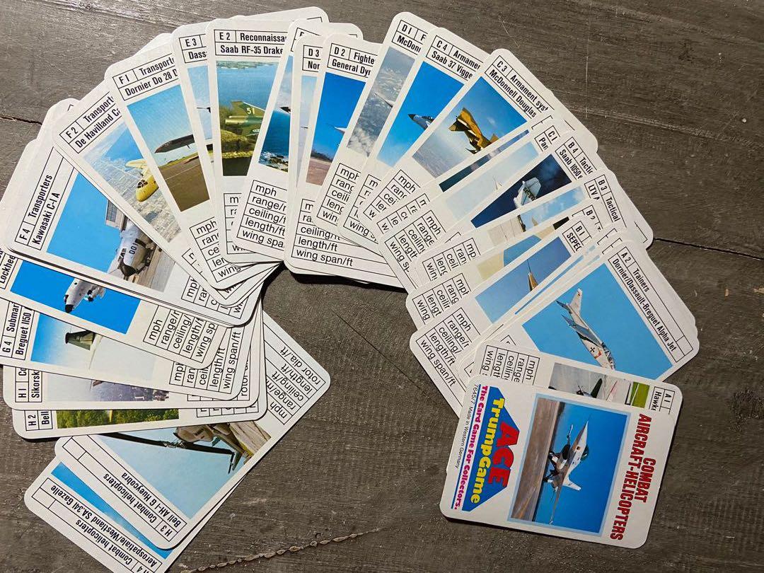 Collectible cards - Combat Aircraft & Helicopters Cards , Hobbies ...