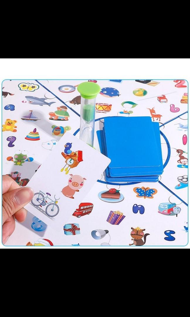 Detective looking chart. Kids board game, Hobbies & Toys, Toys & Games ...