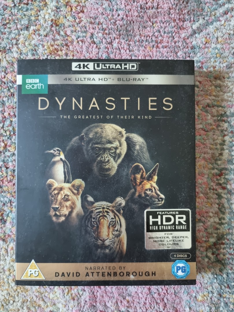 Dynasties BBC Earth 4k UHD, TV & Home Appliances, TV & Entertainment ...
