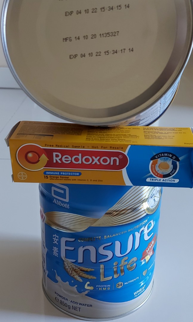 Ensure Life Powder 850g (1 package of 2 tins), Health & Nutrition ...