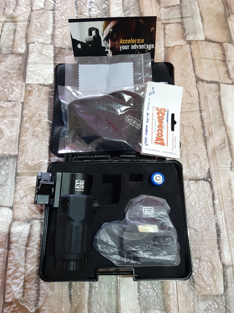 EOTech 558 XPS3 Red/Green Dot Holographic Sight(Free CR123A Battery ...