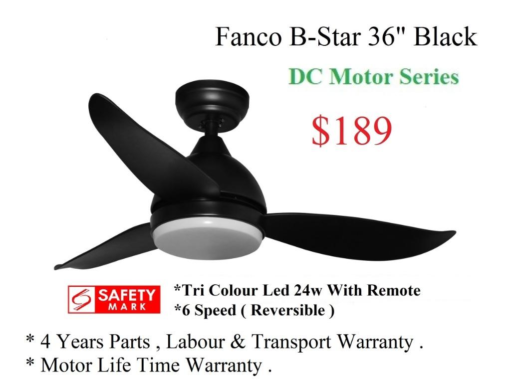 Fanco Ceiling Fan//Fanco B Star//Fanco F Star//Ceiling Fan//Ceiling Fan ...