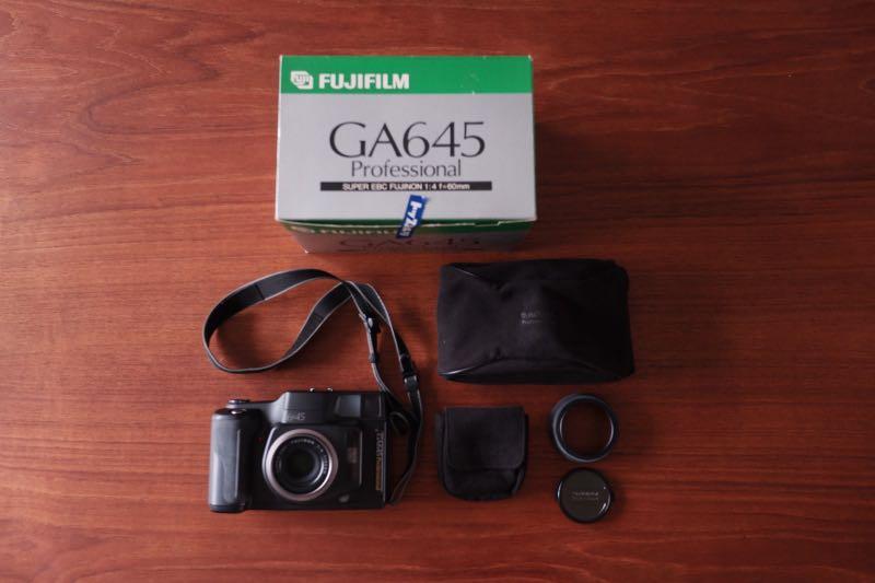 Fujifilm GA645 in pristine condition (Shutter Count 700), Photography, Cameras on Carousell