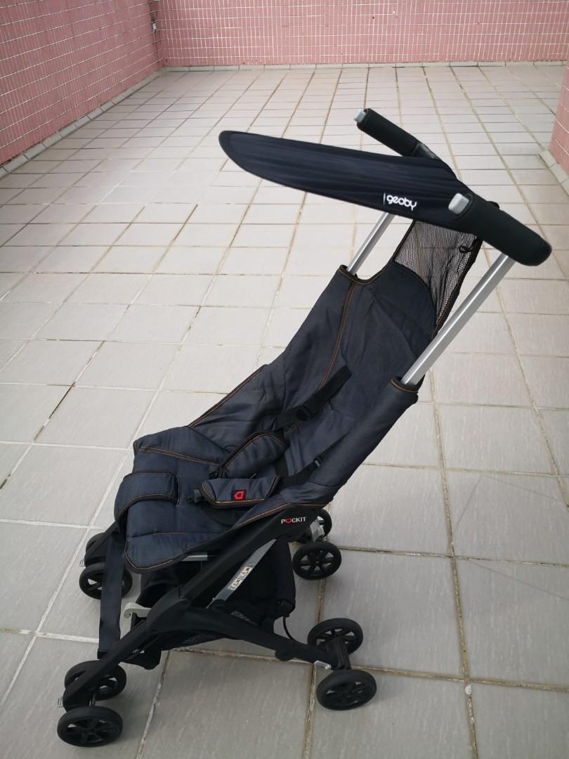 日本GEOBY Pockit口袋式，婴兒車, 兒童＆孕婦用品, 外出用品, 外出用品 - 嬰兒車 - Carousell