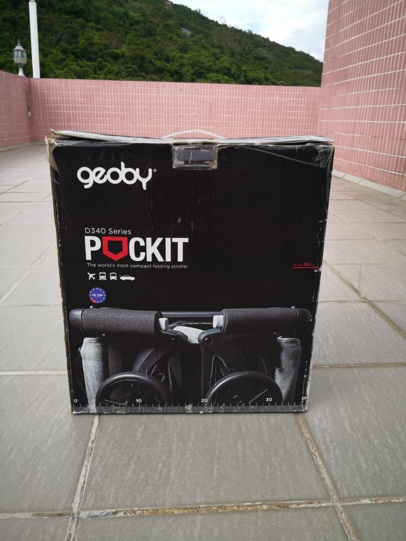 日本GEOBY Pockit口袋式，婴兒車, 兒童＆孕婦用品, 外出用品, 外出用品 - 嬰兒車 - Carousell