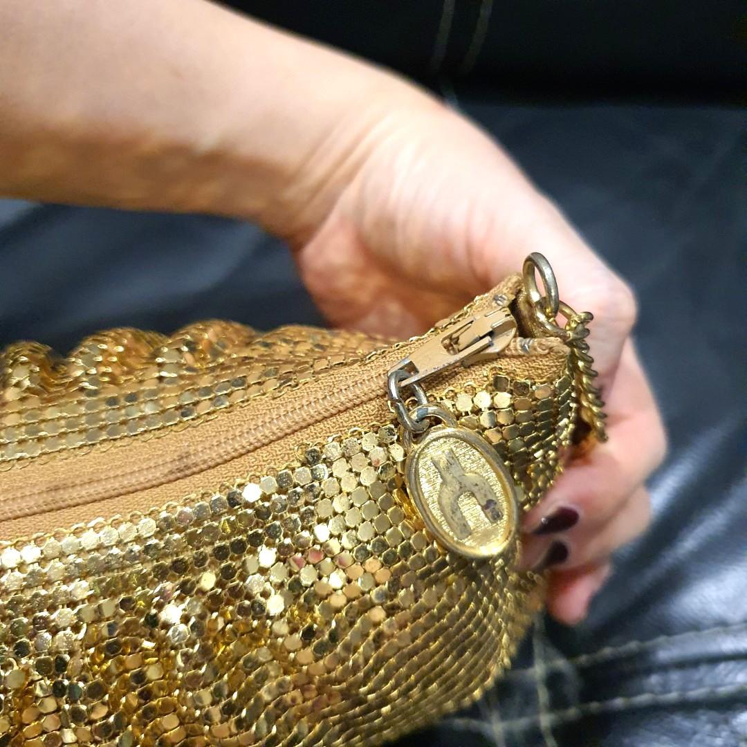 Gold Evening Sling Bag, Women's Fashion, Bags & Wallets, Cross-body ...