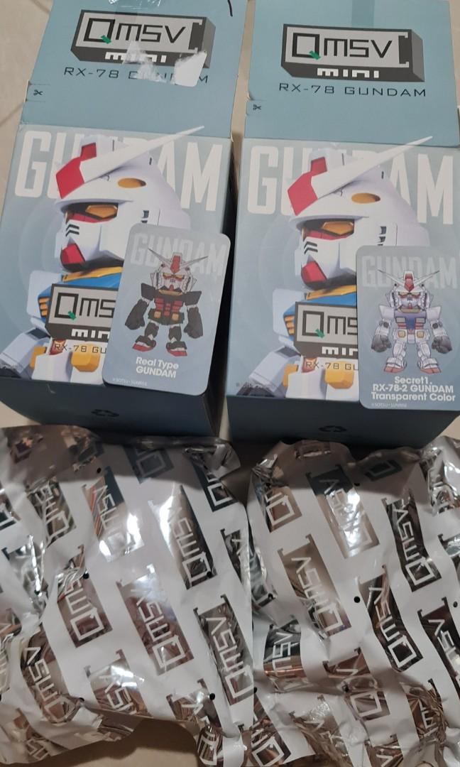 Gundam QMSV Mini RX-78 secret & real type gundam, Hobbies & Toys, Toys ...