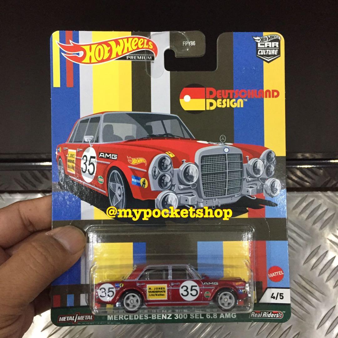 Hot Wheels MERCEDES-BENZ 300 SEL 6.8 AMG aka RED PIG / 2021 Hotwheels ...