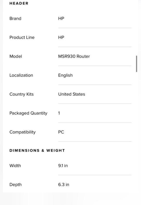 hp msr930 router, Computers & Tech, Parts & Accessories, Networking on ...