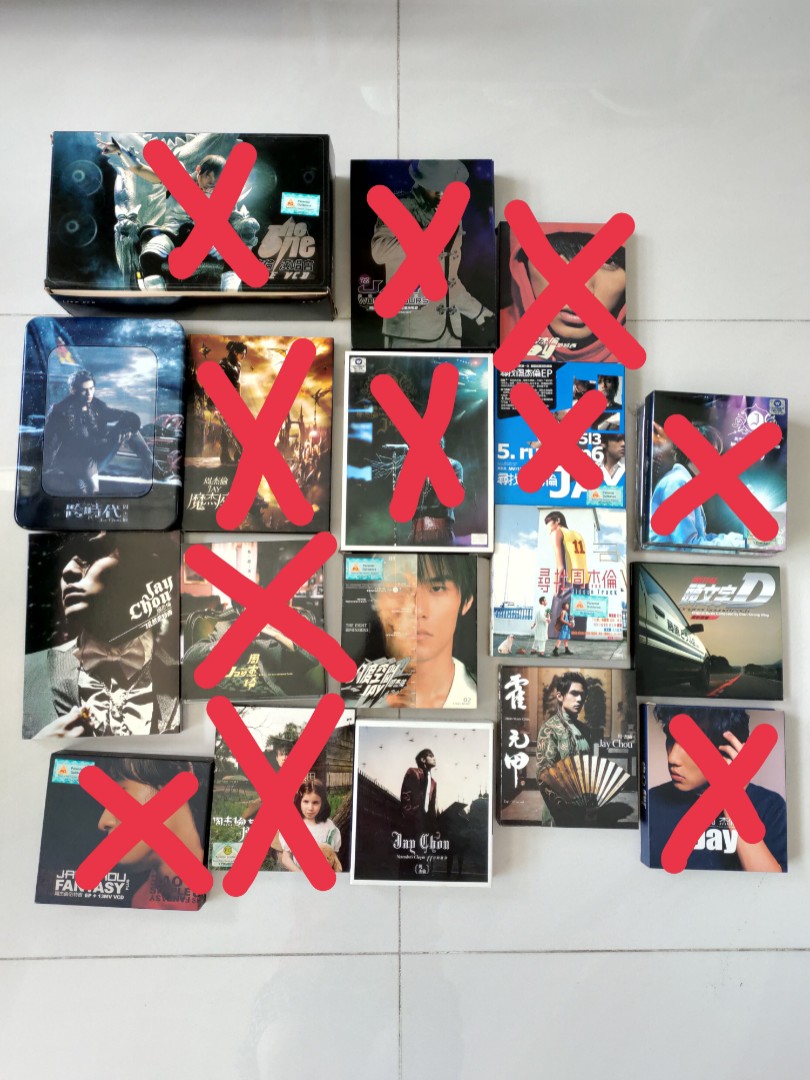 Jay Chou collection, Hobbies & Toys, Music & Media, CDs & DVDs on Carousell