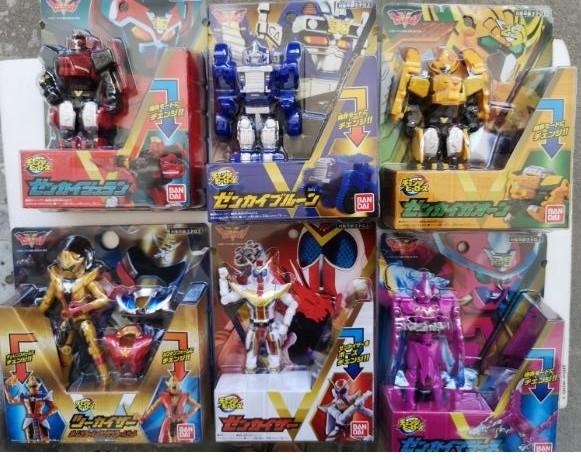 Kikai Sentai Zenkaiger Zenkaizer Zenkai Figurines power ranger rangers ...