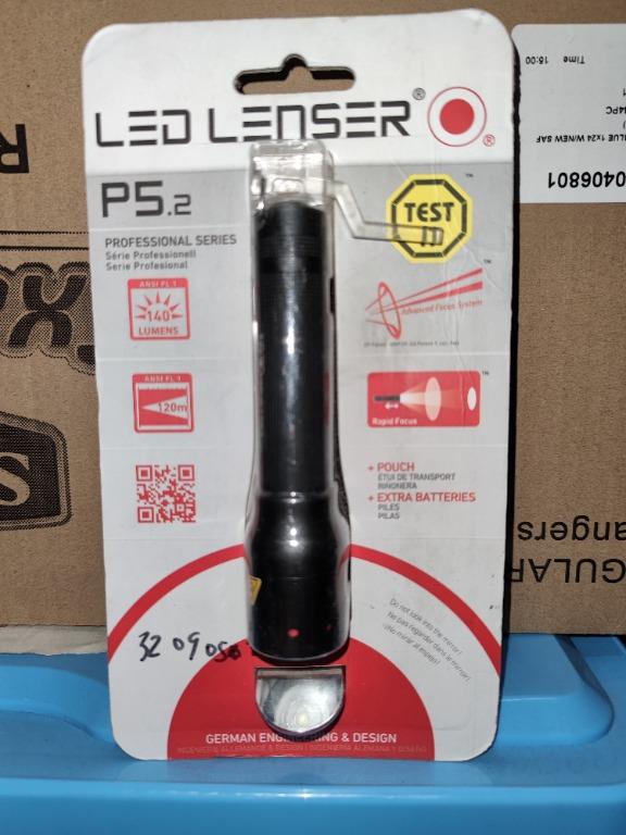 LED LENSER Industrial Handheld Flashlight, Aluminum, Maximum Lumens ...