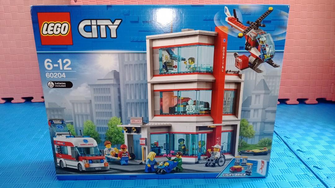 Lego City 60204 Hospital Ambulance Helicopter Set, Hobbies & Toys, Toys ...