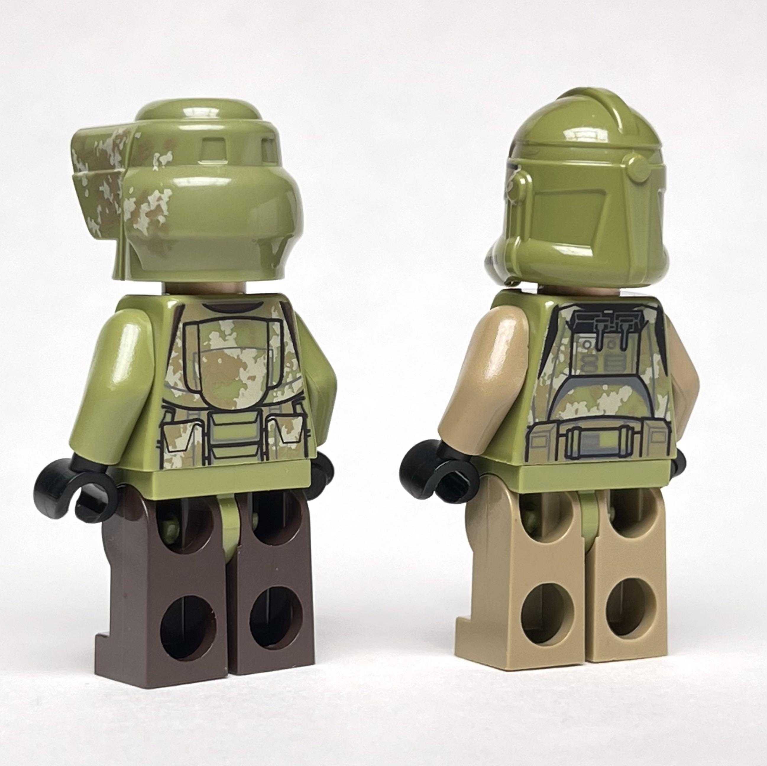 LEGO Star Wars 41st Kashyyyk Clone Trooper + Elite Corps Scout Trooper ...