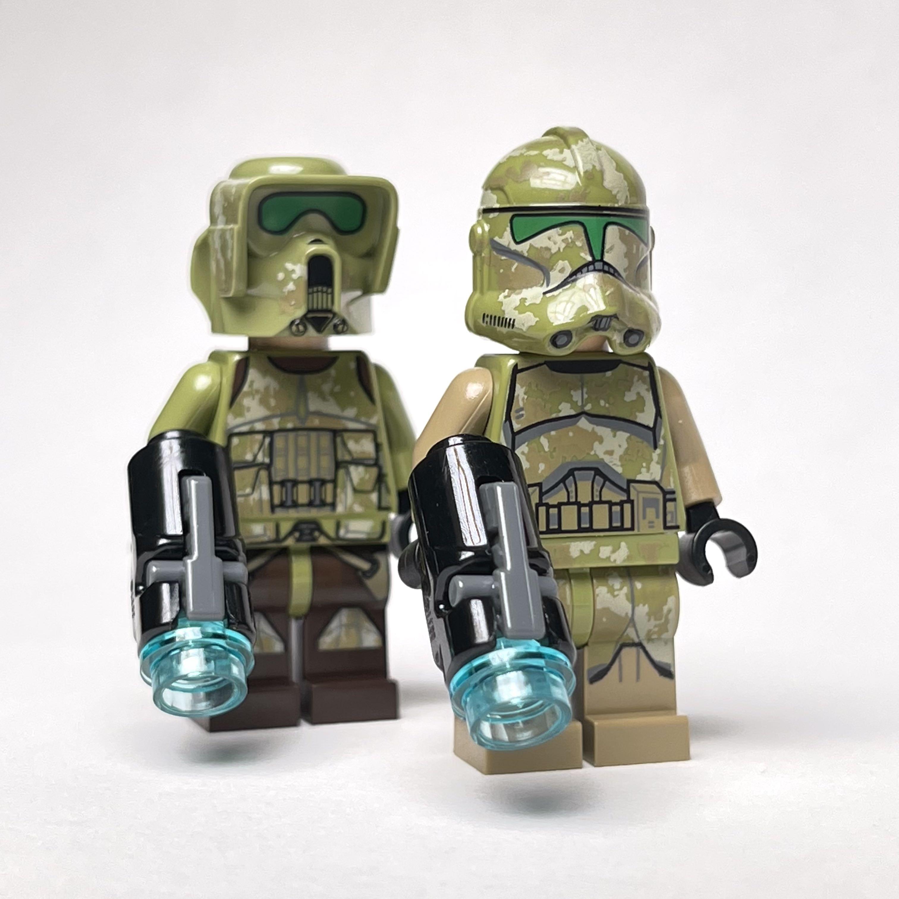 New Unassembled- LEGO Star Wars 41st Kashyyyk Clone Trooper + Elite ...