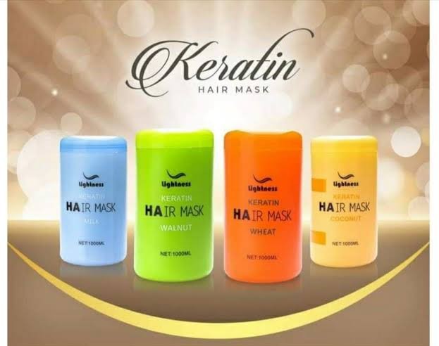 lightness keratin hair mask, Beauty & Personal Care, Hair on Carousell