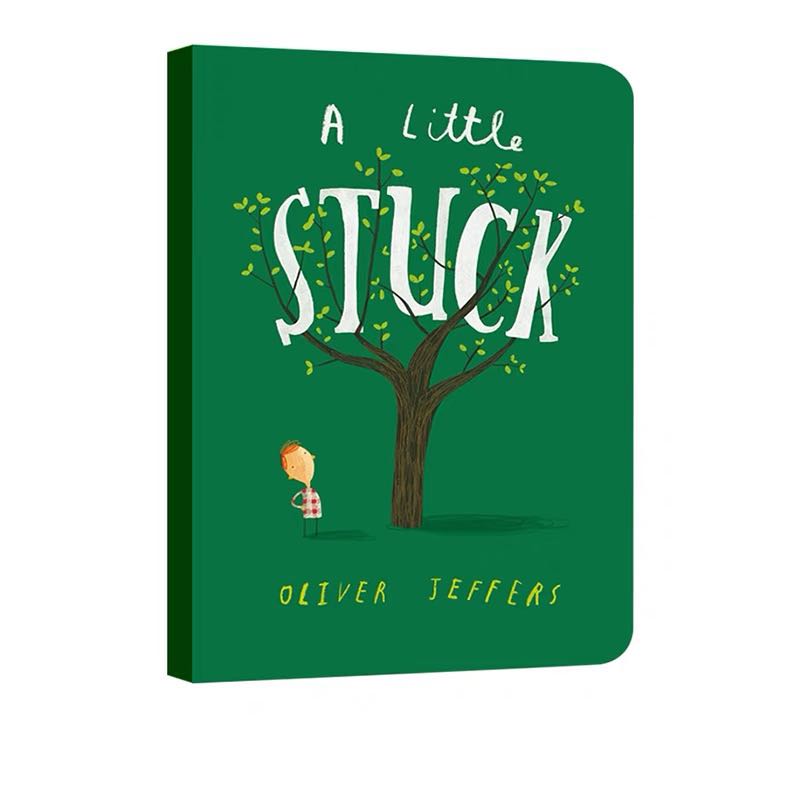 Oliver Jeffers A little Stuck board book, Hobbies & Toys, Books ...