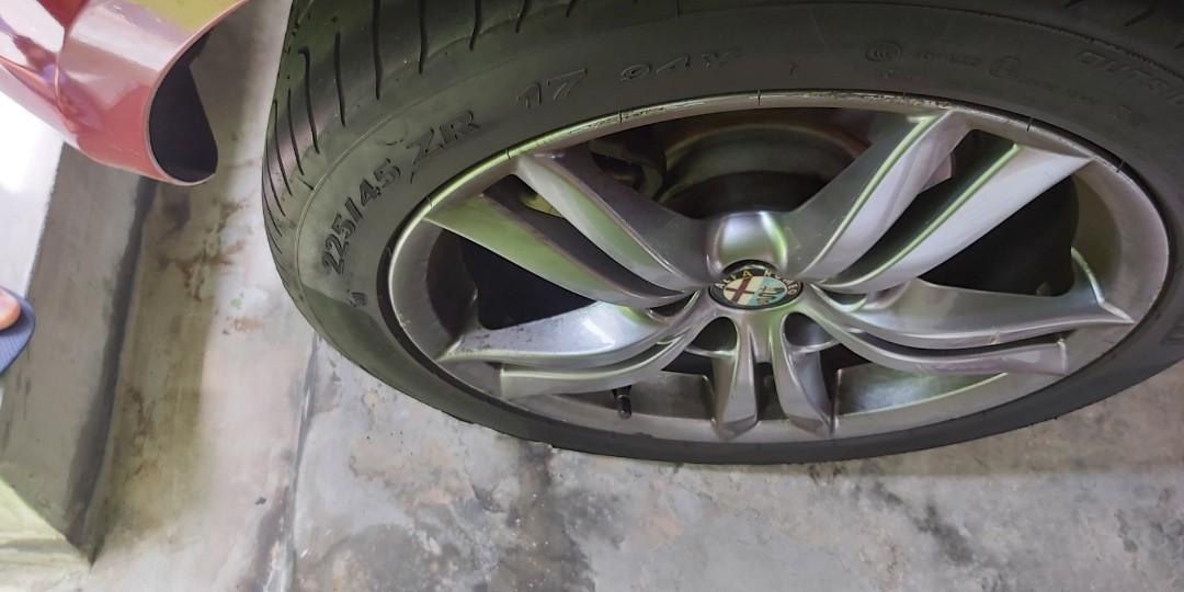 Original Alfa Romeo Giulietta rims, Car Accessories, Tyres & Rims on ...
