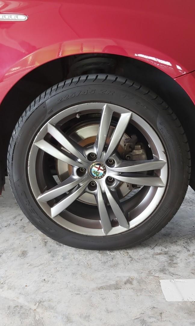 Original Alfa Romeo Giulietta rims, Car Accessories, Tyres & Rims on ...