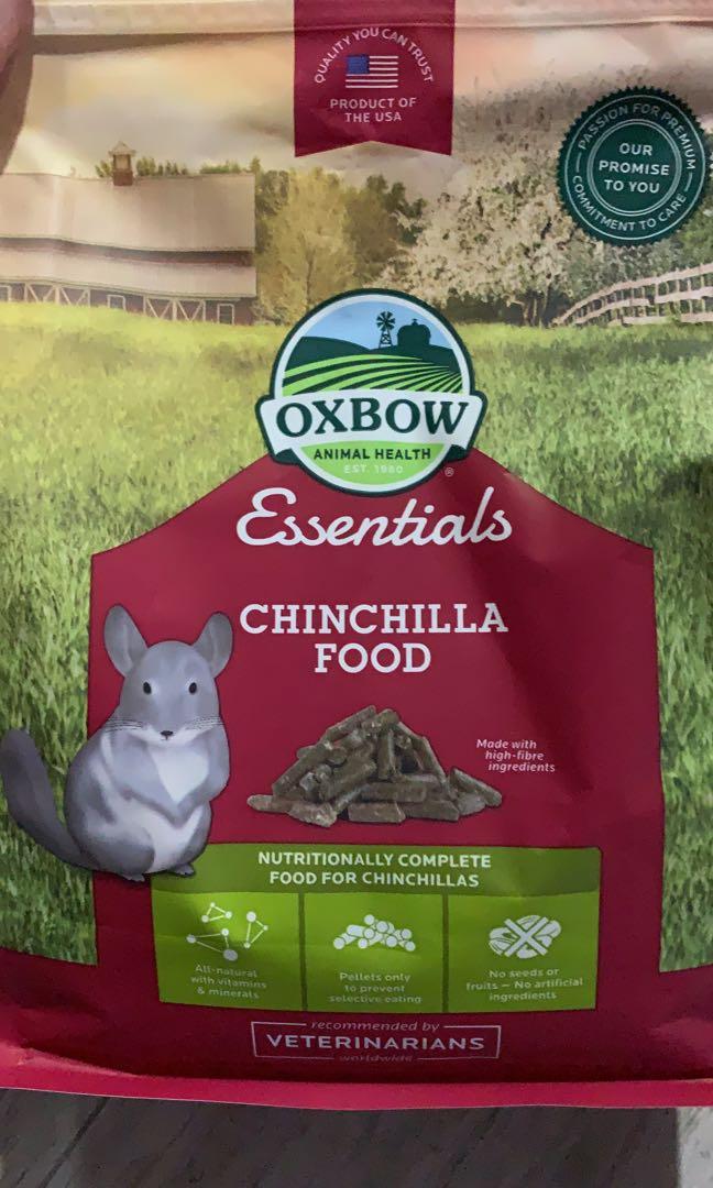 Oxbow Chinchilla pellet, Pet Supplies, Pet Food on Carousell