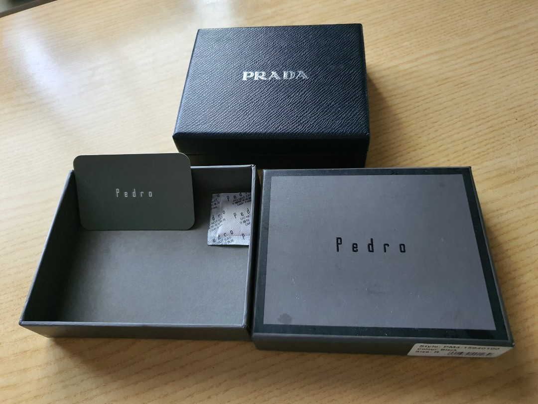Pedro Wallet Box (Original), Men's Fashion, Watches & Accessories ...