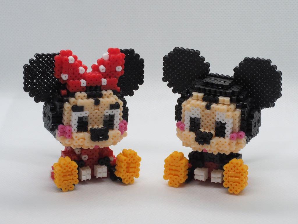 Perler Beads Mickey Mouse Mickey And Minnie Perler Beads Post