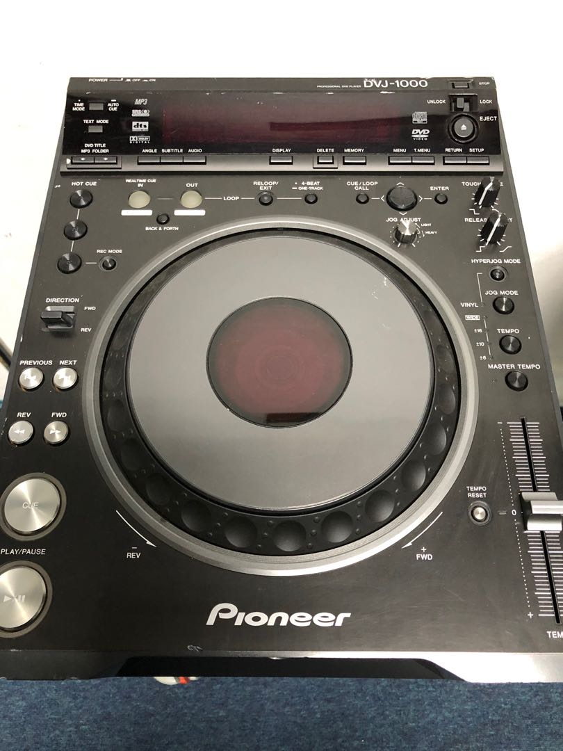 Pioneer DVJ 1000 DVD player, Hobbies & Toys, Music & Media, Musical ...
