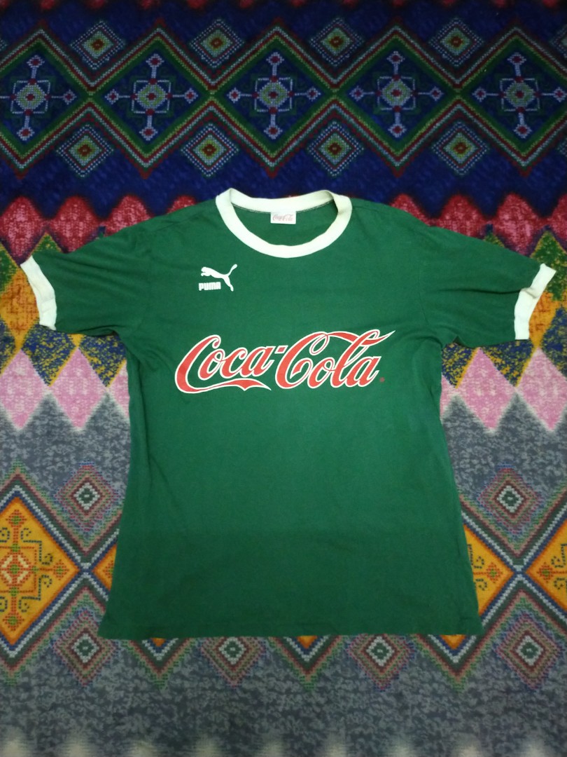 Puma coca-cola, Men's Fashion, Tops & Sets, Tshirts & Polo Shirts on ...