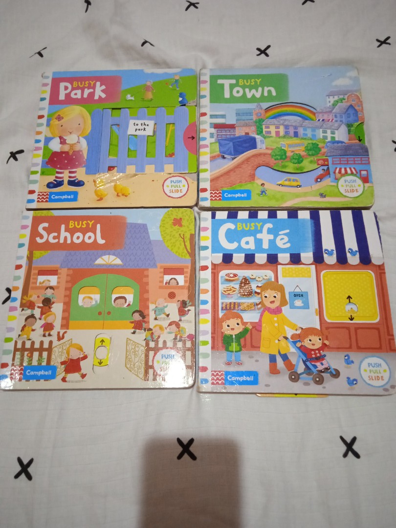 Push pull slide, Buku & Alat Tulis, Buku Anak-Anak di Carousell
