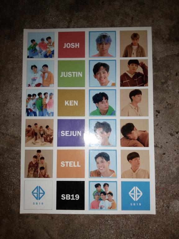 SB19 OFFICIAL STICKER, Hobbies & Toys, Memorabilia & Collectibles, Fan ...
