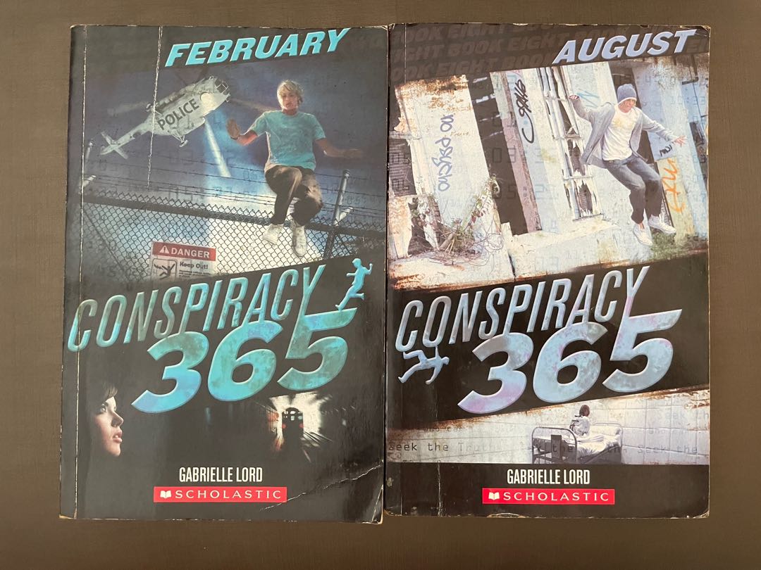 Scholastic Conspiracy 365 4 Books Set by a Gabrielle Lord, Hobbies ...