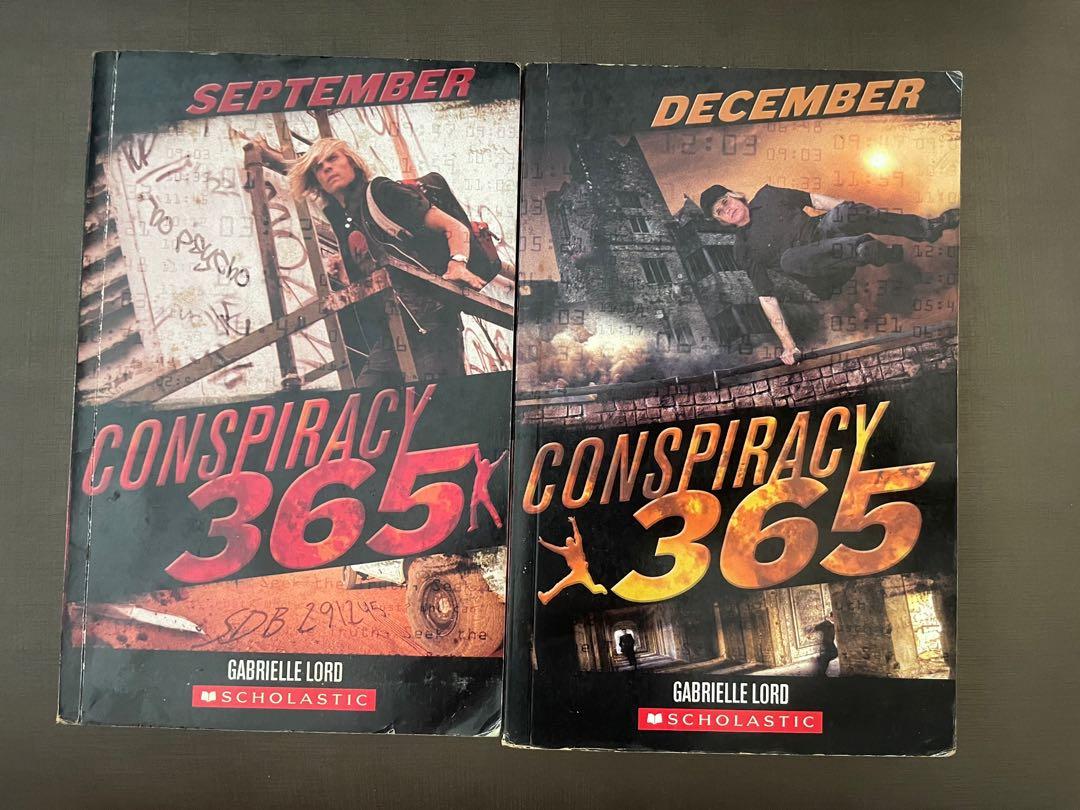 Scholastic Conspiracy 365 4 Books Set by a Gabrielle Lord, Hobbies ...