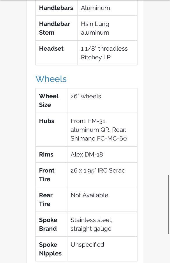 Scott Montana Pro spec, Sports Equipment, Bicycles & Parts, Bicycles on ...