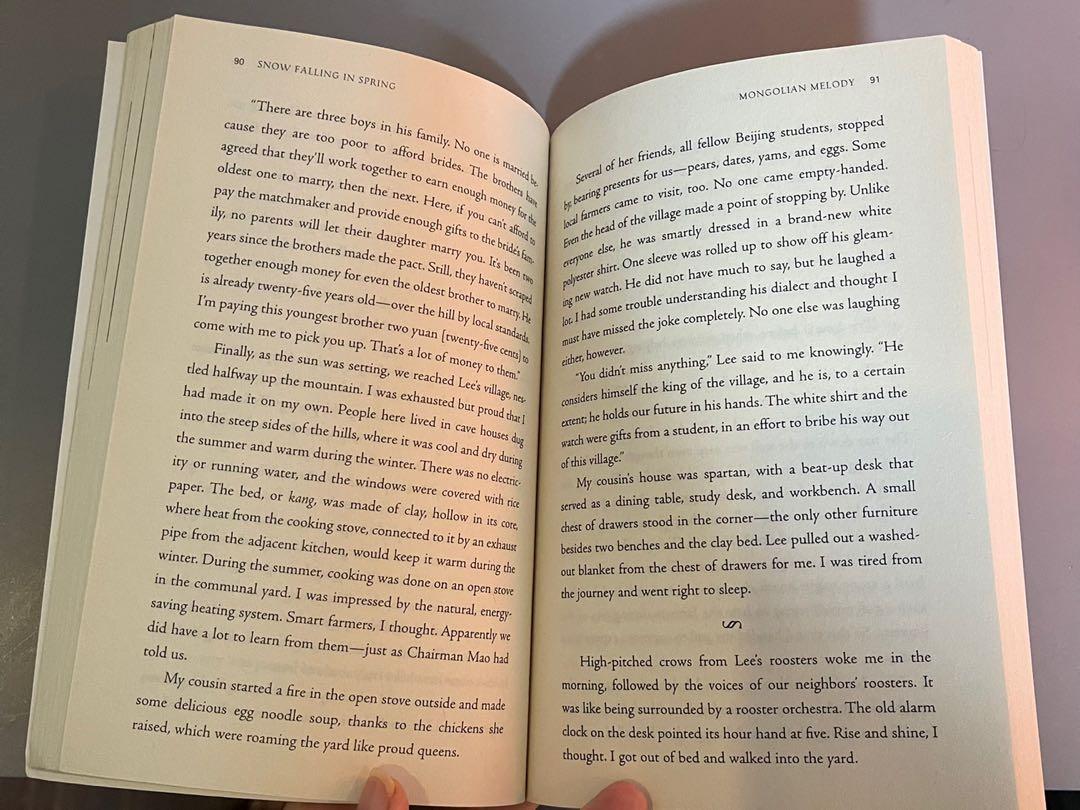 Snow Falling in Spring, Hobbies & Toys, Books & Magazines, Fiction ...