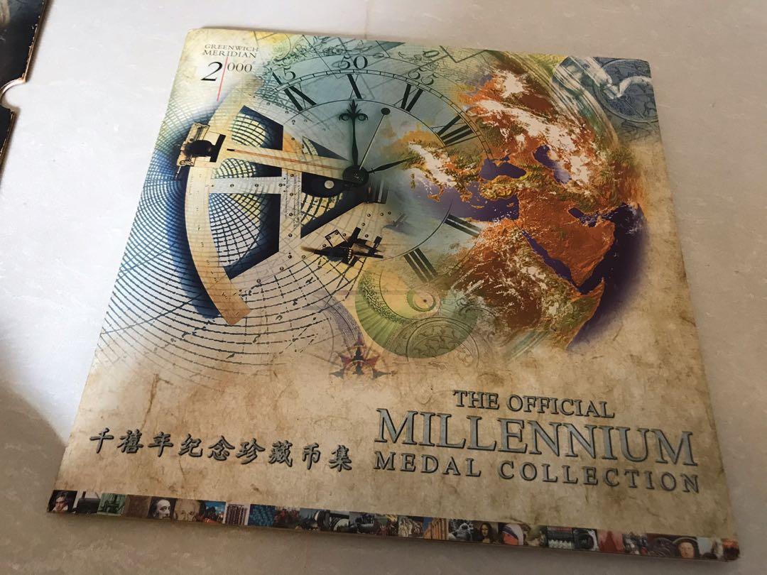 The Official Millennium Medal Collection Greenwich Meridian 2000 ...